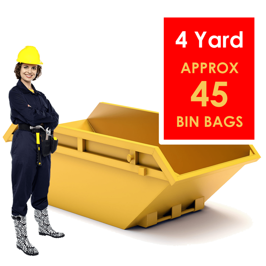 4 Yard Skip - Baguley's Skip Hire